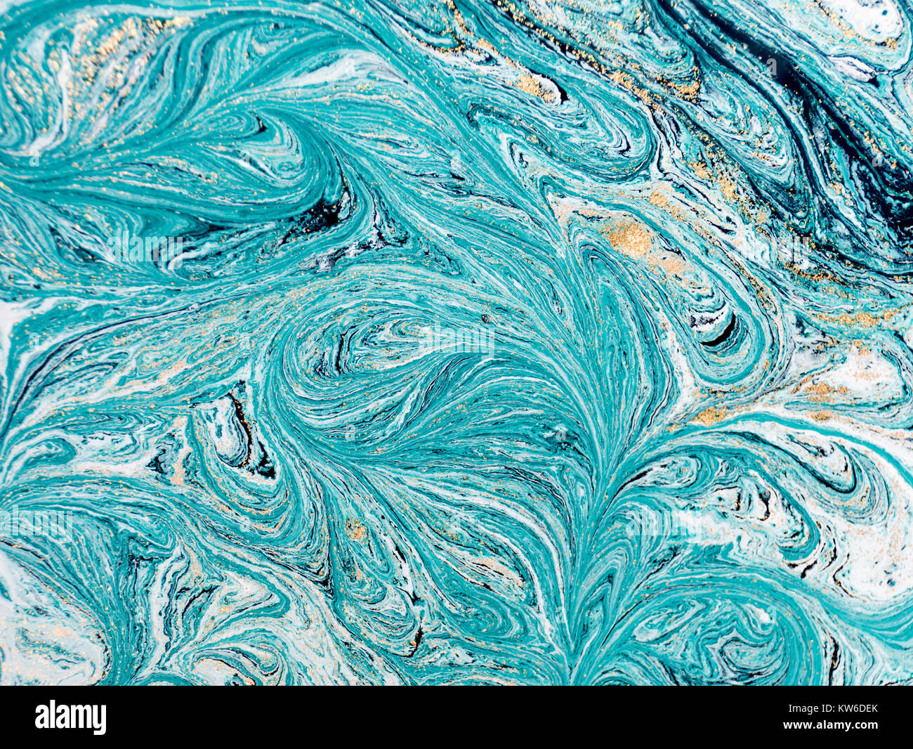 Marble abstract acrylic background. Blue marbling artwork texture ...