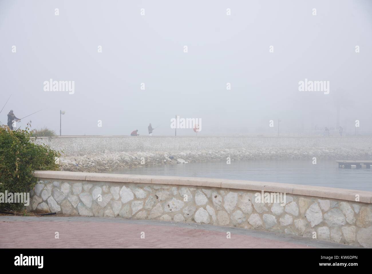 Foggy day at Bahrain Stock Photo - Alamy