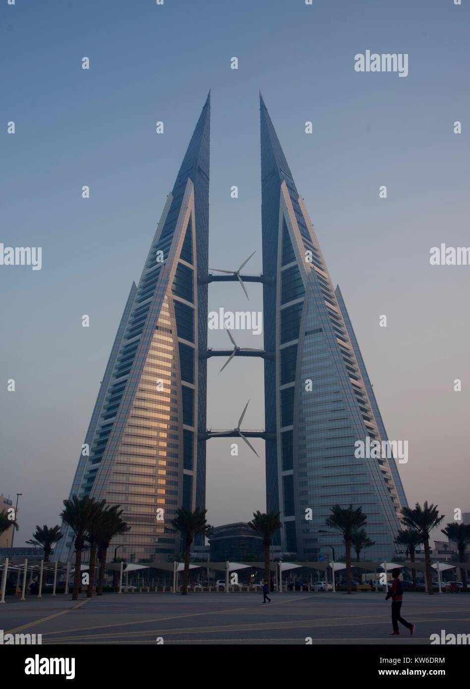 Bahrain world trade center, Manama, Bahrain Stock Photo - Alamy