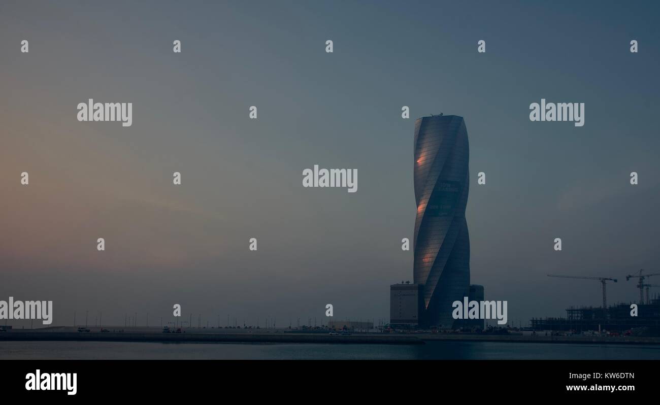 The twister building, Bahrain Stock Photo - Alamy