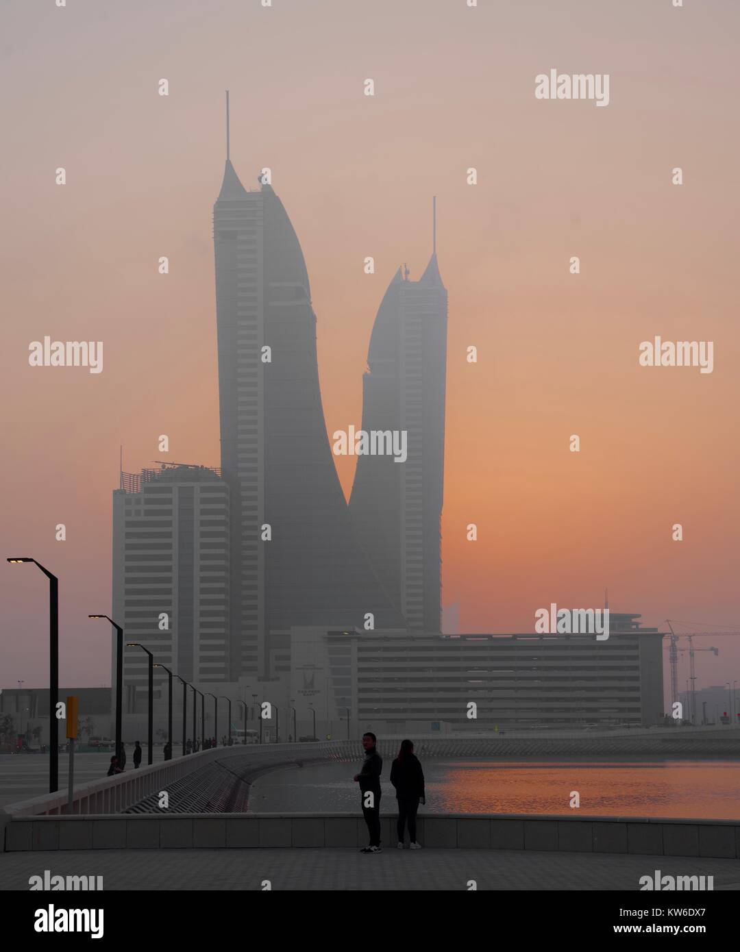 Bahrain financial harbour hi-res stock photography and images - Alamy