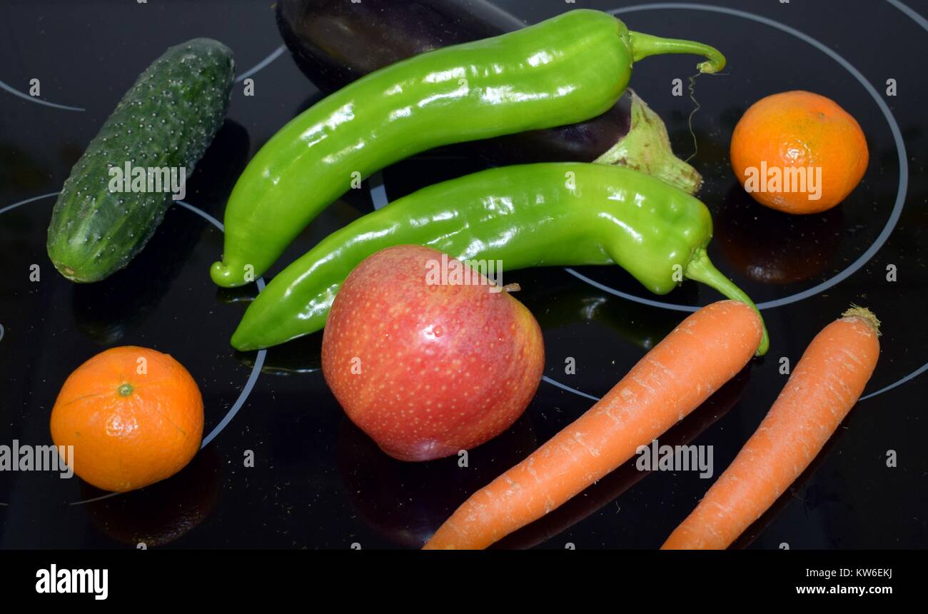 Fruits and fresh vegetables of Spain Stock Photo - Alamy