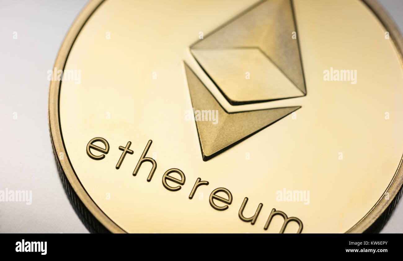 Golden ethereum hi-res stock photography and images - Alamy