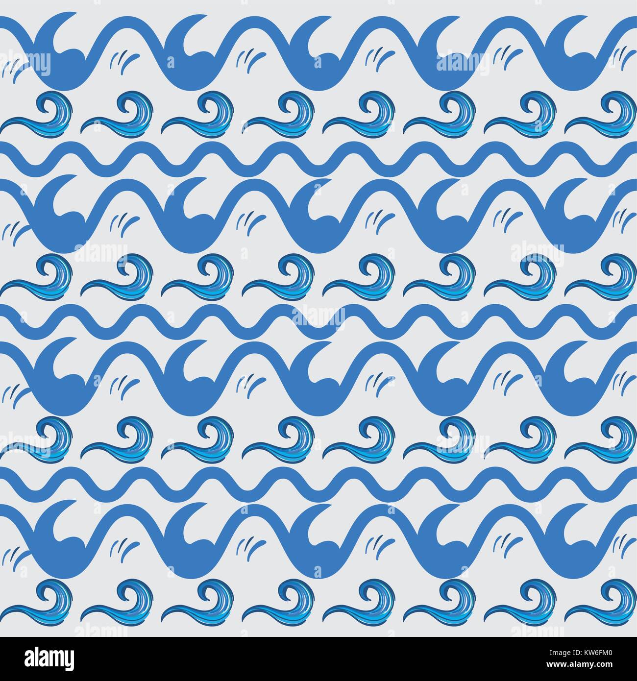 natural ocean waves background design vector illustration Stock Vector ...