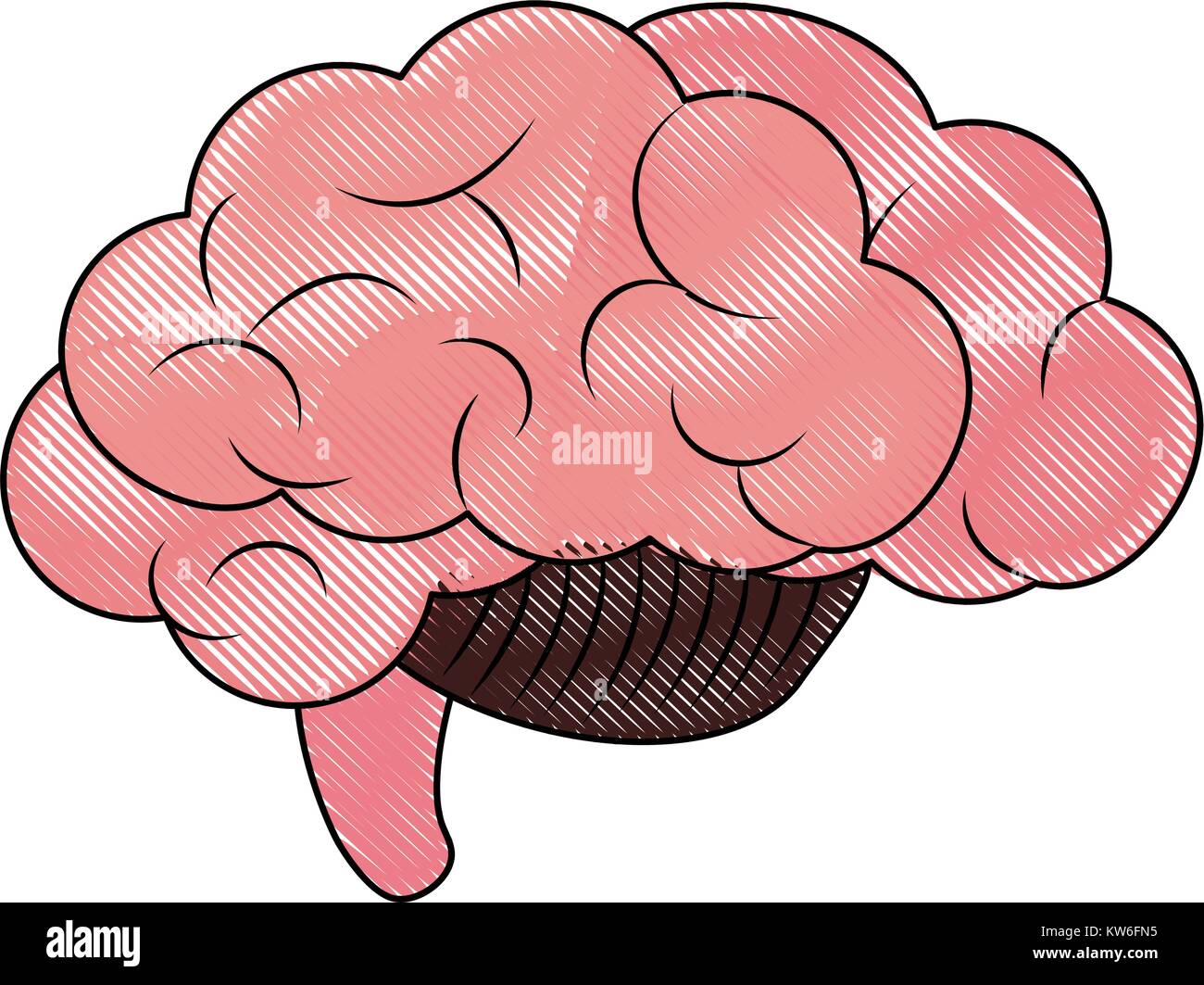Human brain symbol Stock Vector Image & Art - Alamy