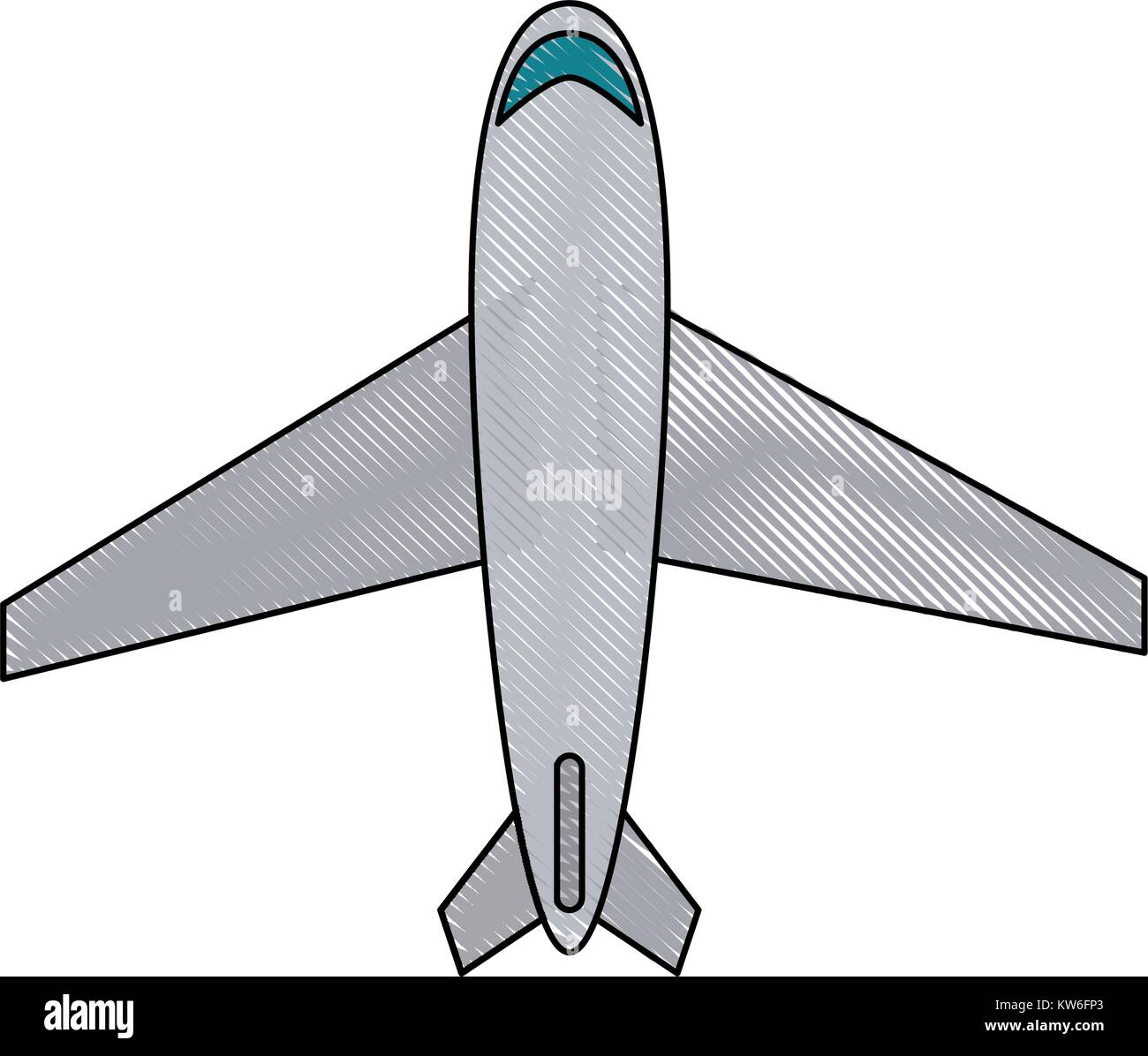 Airplane jet symbol Stock Vector Image & Art - Alamy