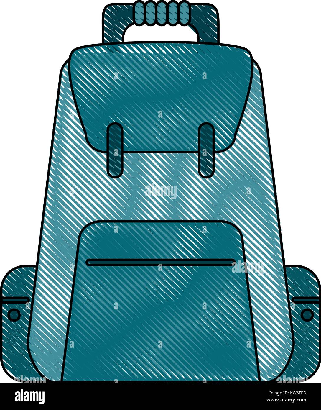 School backpack symbol Stock Vector Image & Art - Alamy