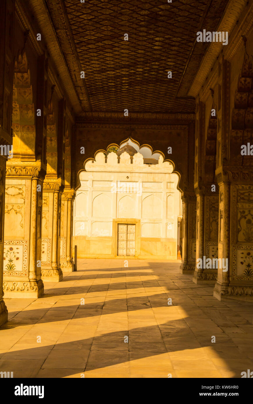 Red fort at sunset hi-res stock photography and images - Alamy