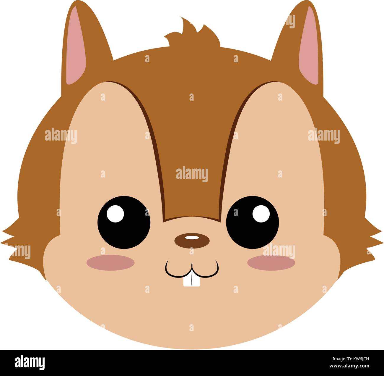 Cute animal face Stock Vector Image & Art - Alamy