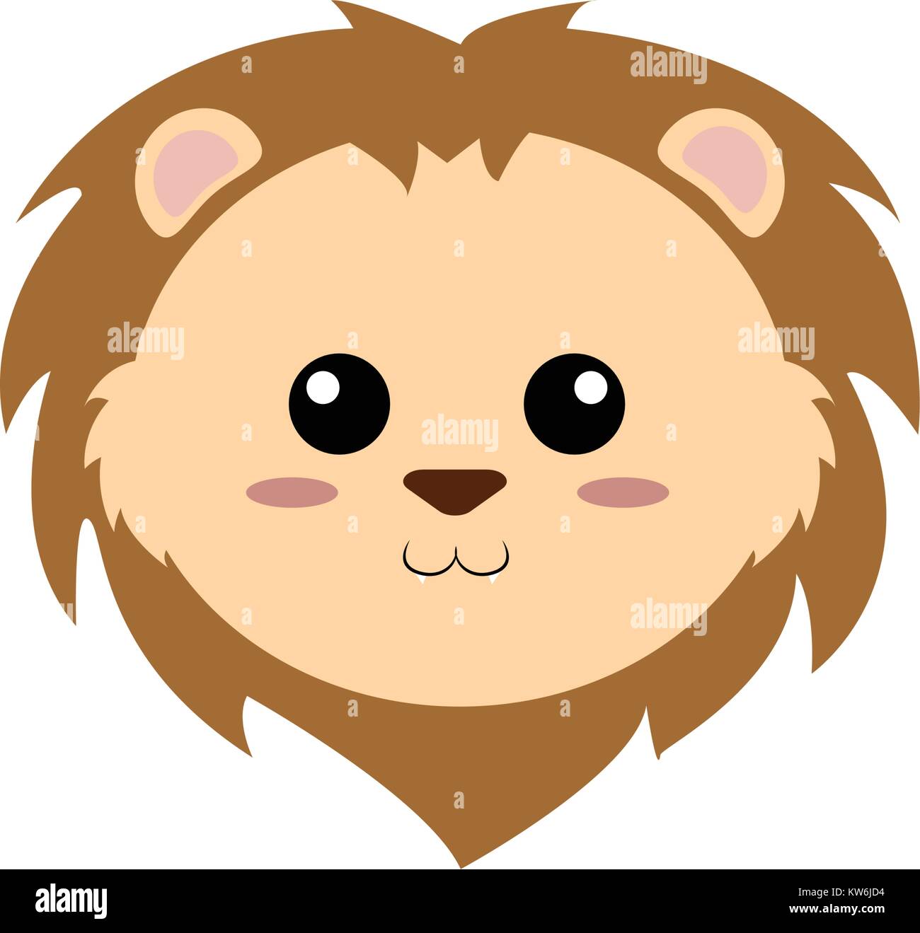 Cute animal face Stock Vector Image & Art - Alamy