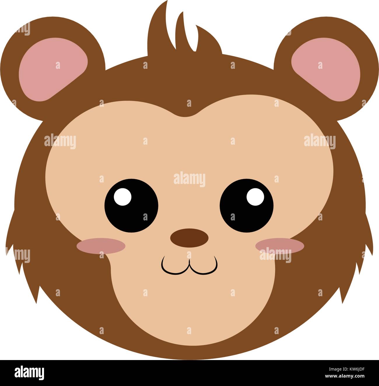 Cute animal face Stock Vector Image & Art - Alamy