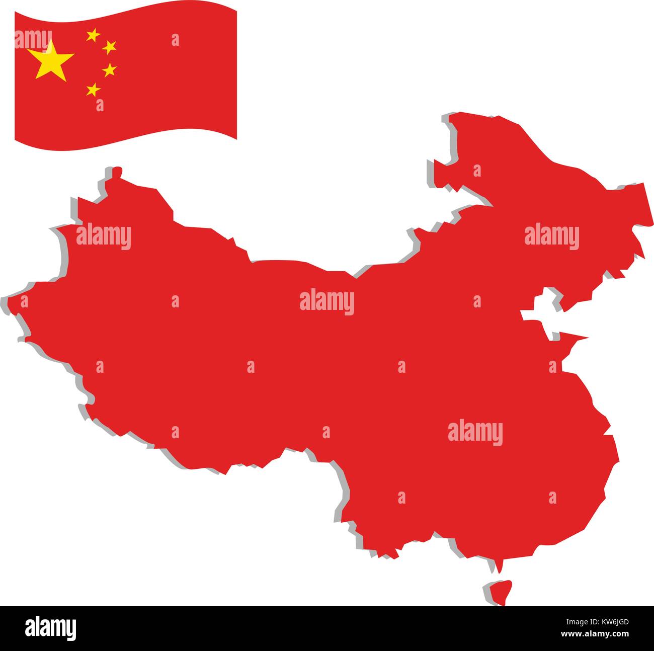 Abstract country map Stock Vector Image & Art - Alamy