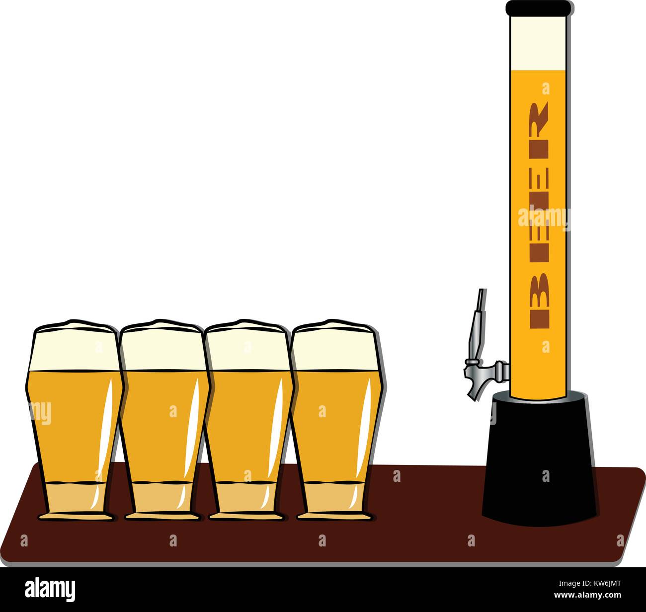 Abstract delicious beer Stock Vector Image & Art - Alamy