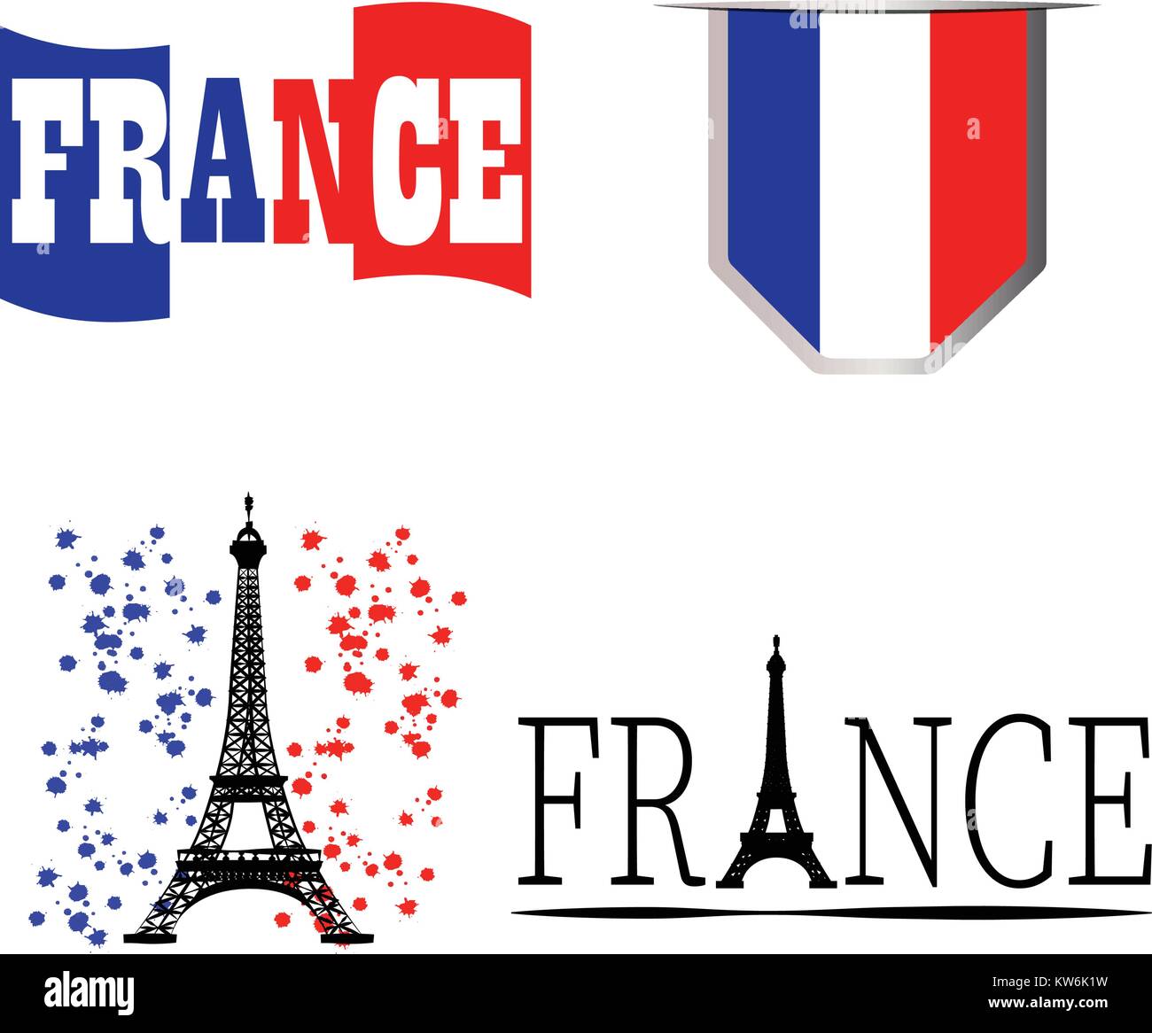 Commemorative France Symbol Stock Vector Image & Art - Alamy