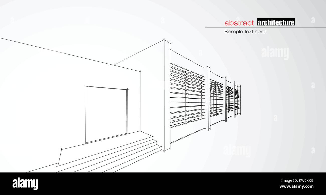 Architecture line draw Stock Vector Images - Alamy