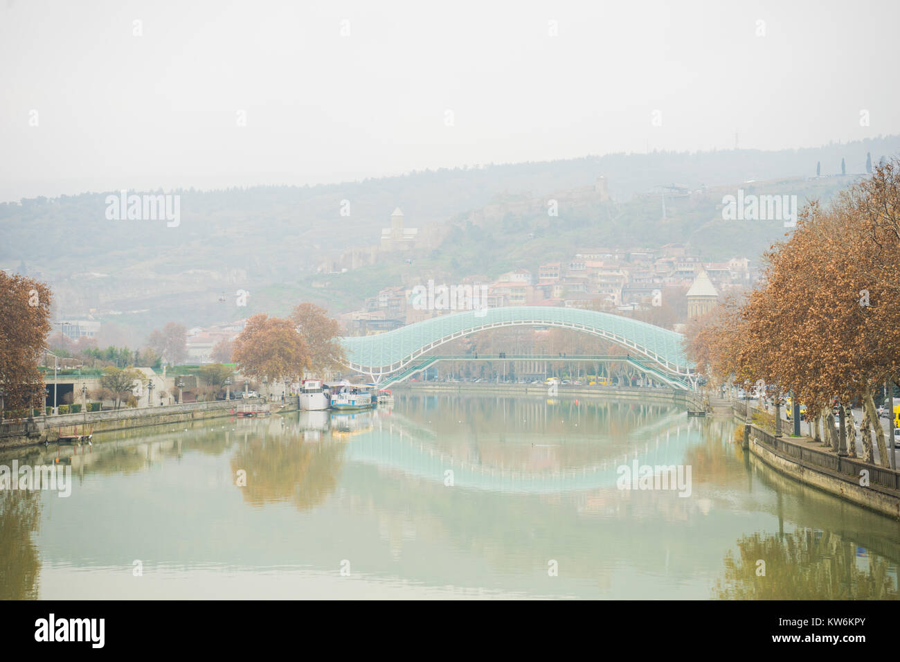 Winter time in Tbilisi, Republic of Georgia Stock Photo - Alamy