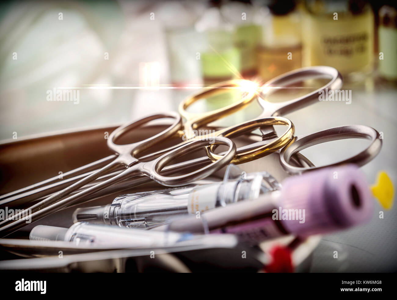 Tray blood samples hi-res stock photography and images - Alamy