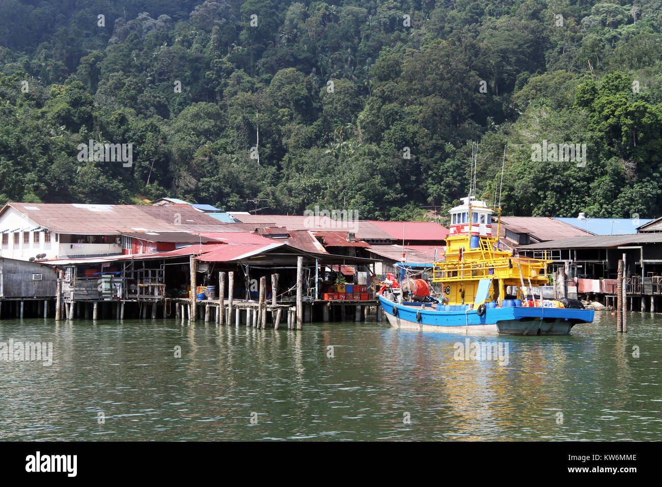Fishing boat pangkor hi-res stock photography and images - Alamy