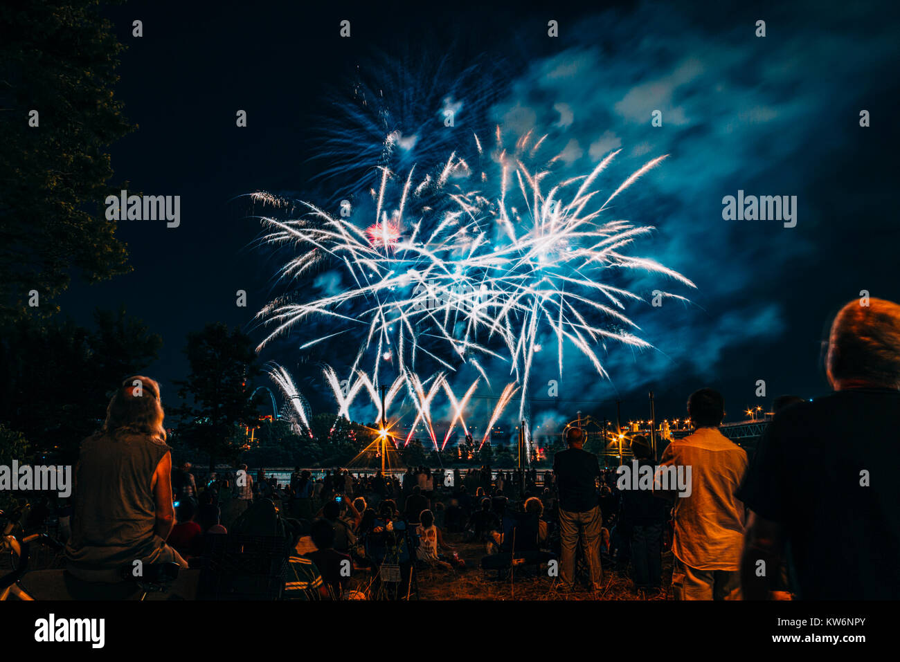 View nye fireworks hi-res stock photography and images - Alamy
