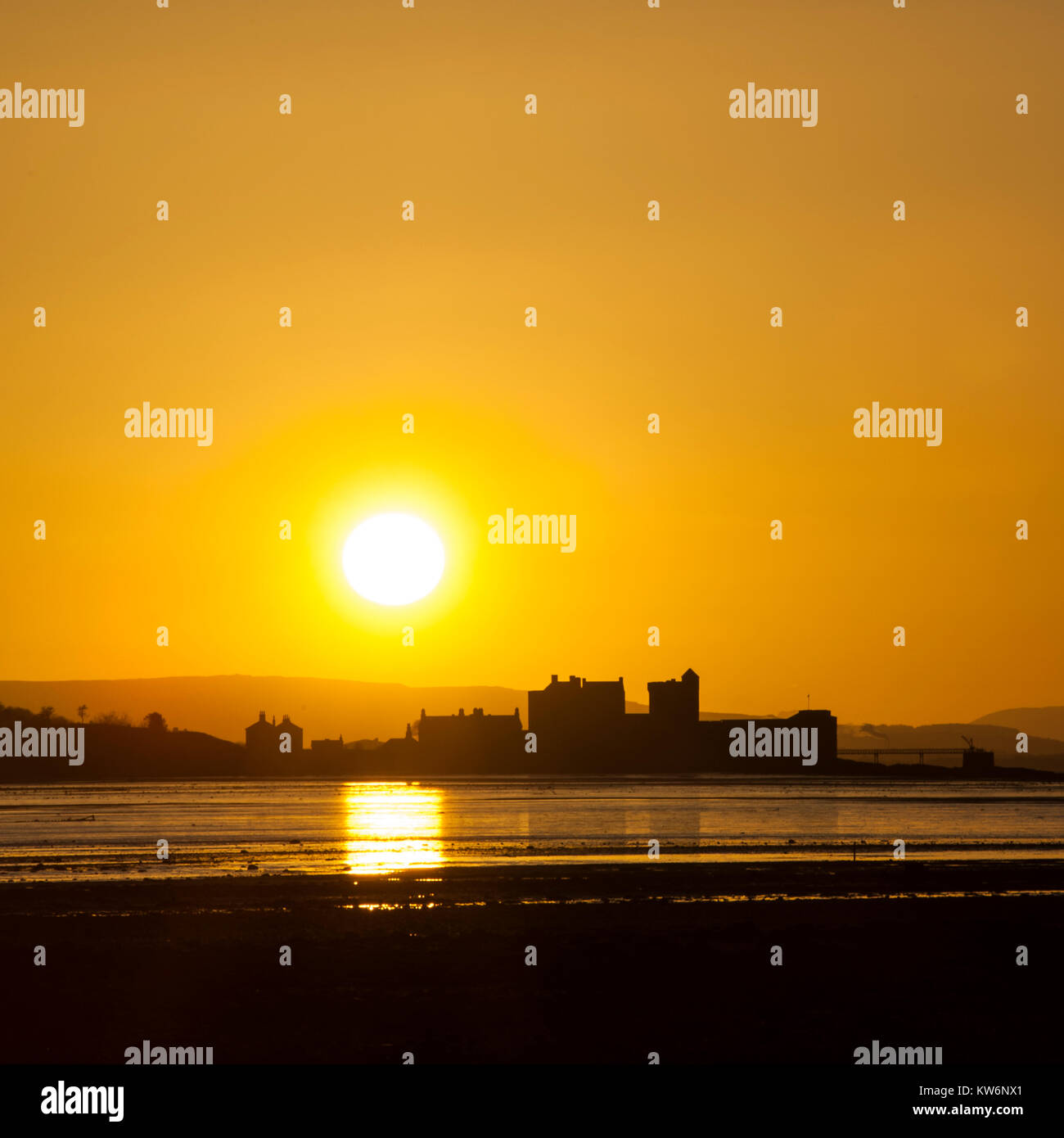 Blackness Castle, Scotland, UK, Sunset Stock Photo - Alamy