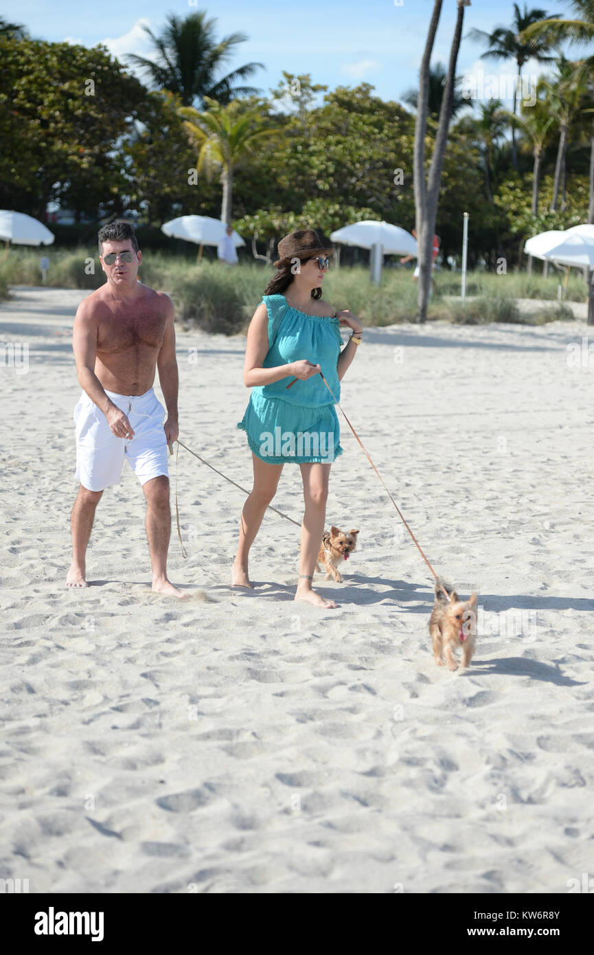 Simon cowell lauren silverman eric hi-res stock photography and images ...