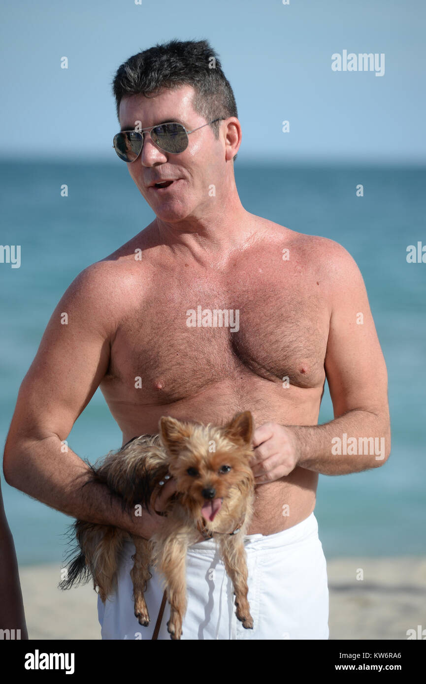 Simon cowell lauren silverman eric hi-res stock photography and images ...