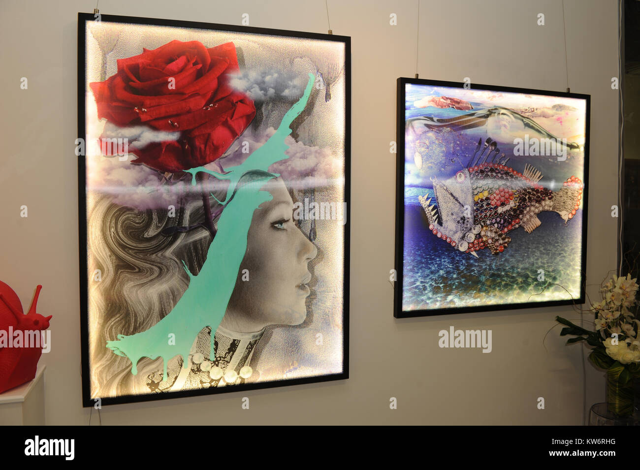 Famous panting hi-res stock photography and images - Alamy