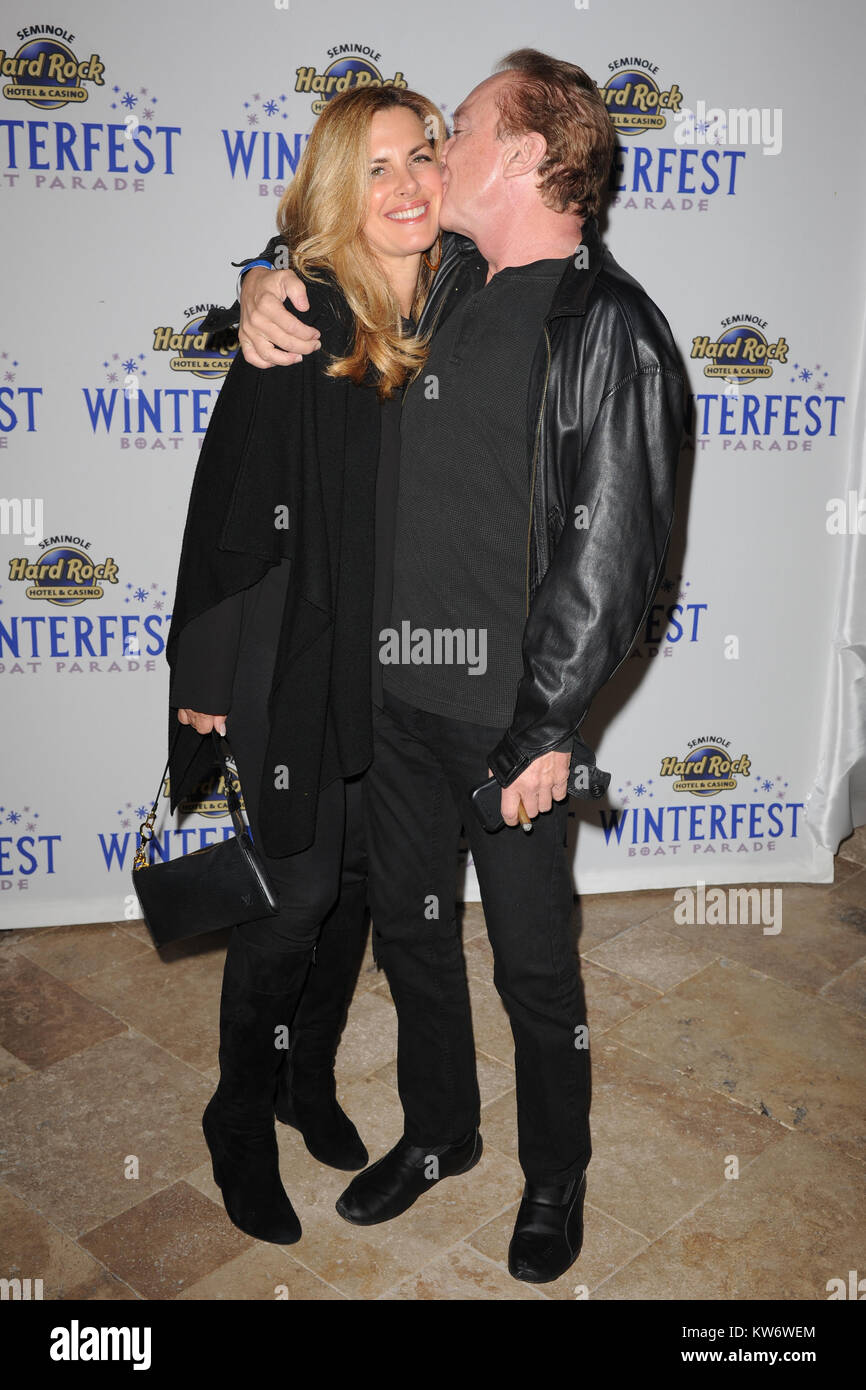 HOLLYWOOD FL - DECEMBER 12: David Cassidy, Maura Rossi attends the ...