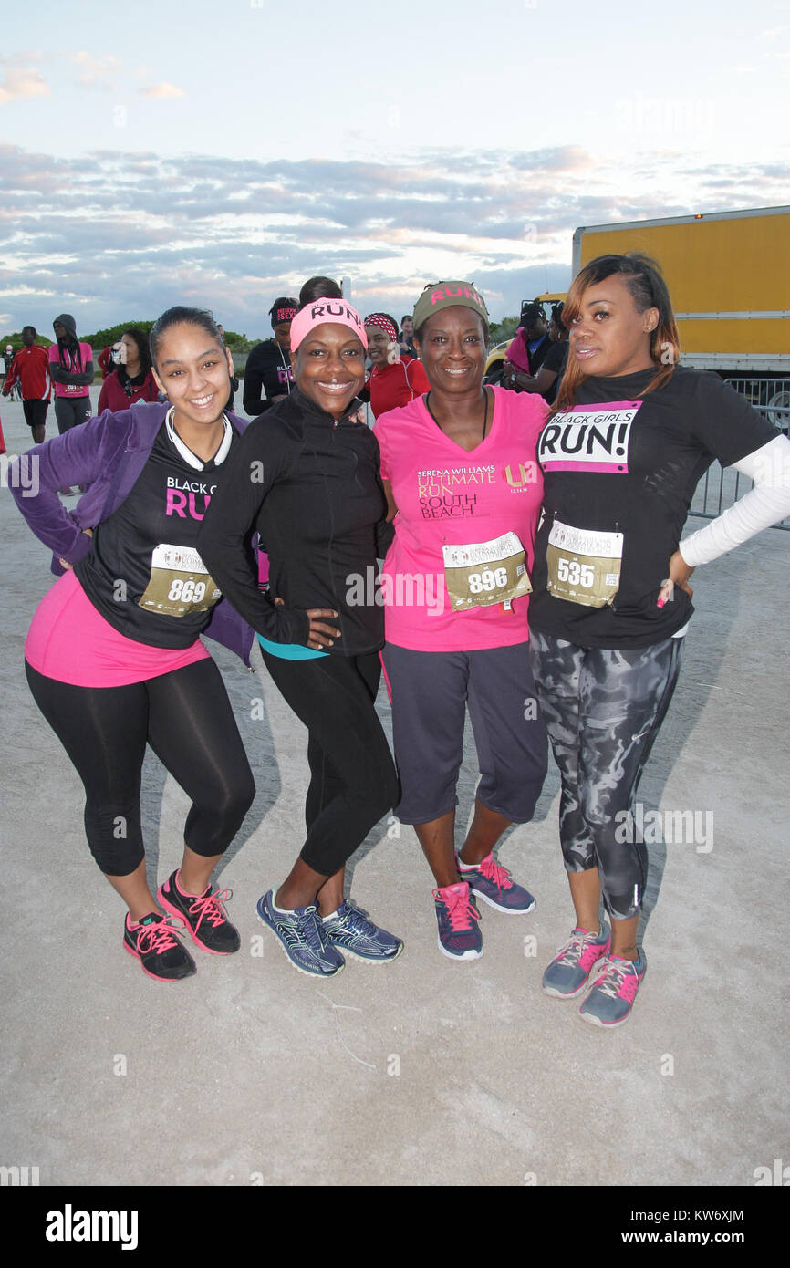 MIAMI BEACH, FL - DECEMBER 14: Runners attends the First Annual Serena ...