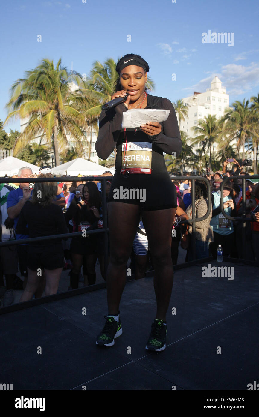 Serena williams ultimate 5k run hi-res stock photography and images - Alamy