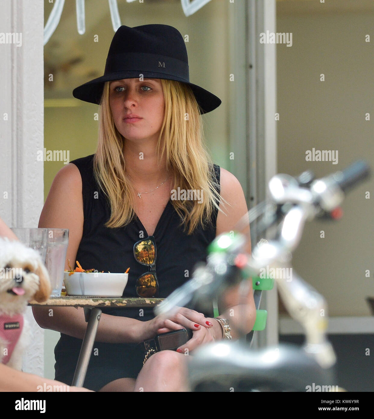 NEW YORK, NY - JUNE 23: Nicky Hilton wears her painful wing tip shoes ...