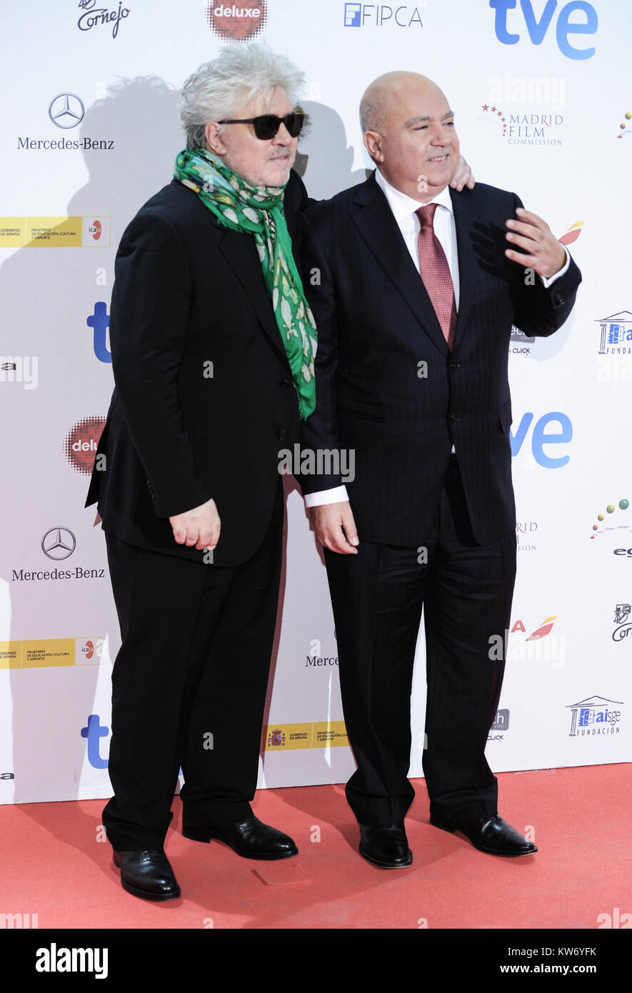 MADRID, SPAIN - JANUARY 13: Pedro Almodovar Agustin Almodovar at 'Jose ...