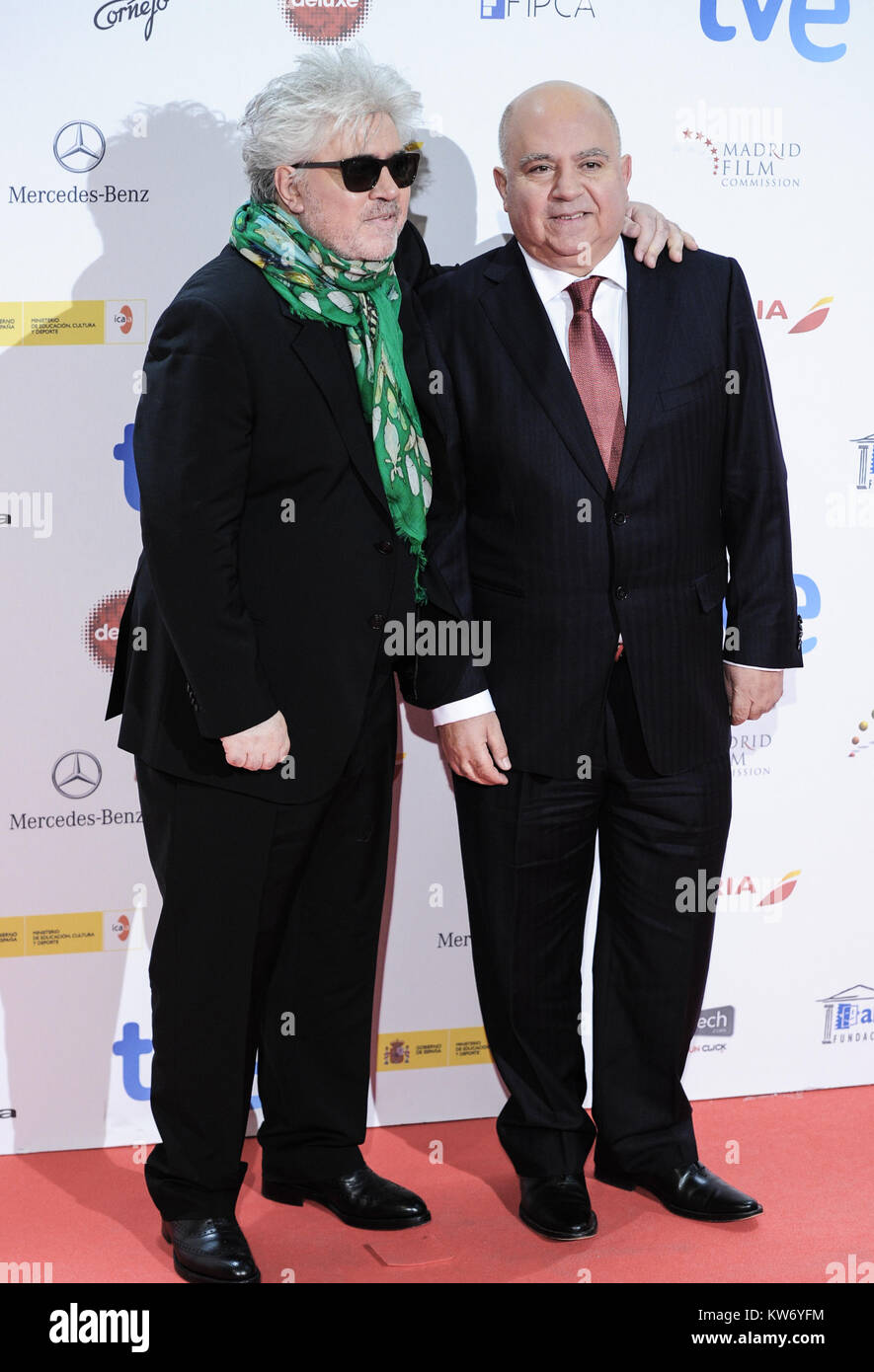 MADRID, SPAIN - JANUARY 13: Pedro Almodovar Agustin Almodovar at 'Jose ...