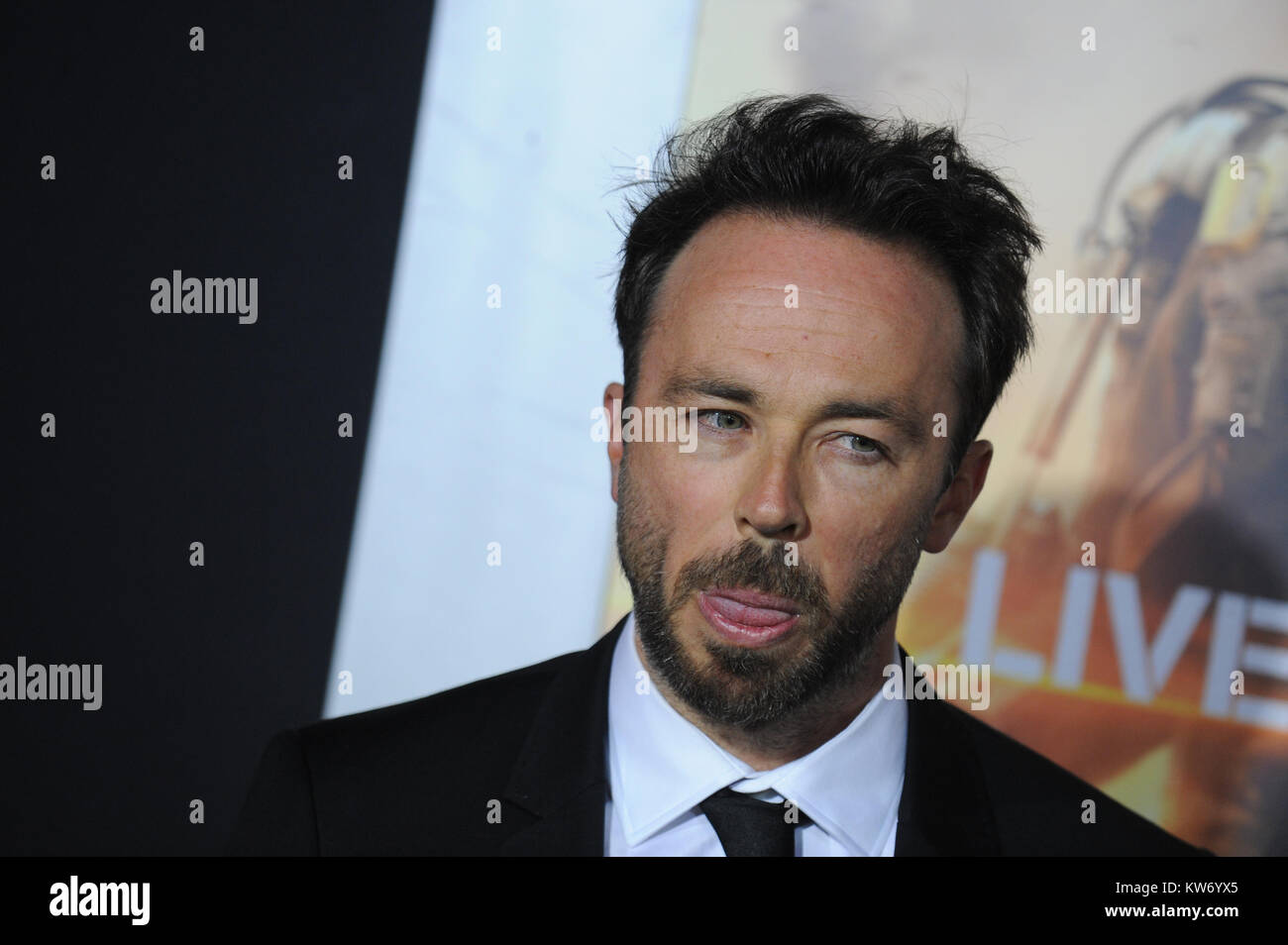 NEW YORK, NY - MAY 28: Kick Gurry at the 'Edge Of Tomorrow' red carpet ...