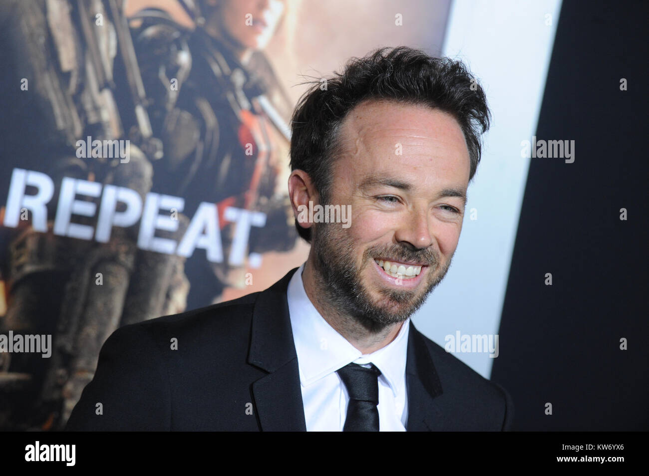 NEW YORK, NY - MAY 28: Kick Gurry at the 'Edge Of Tomorrow' red carpet ...