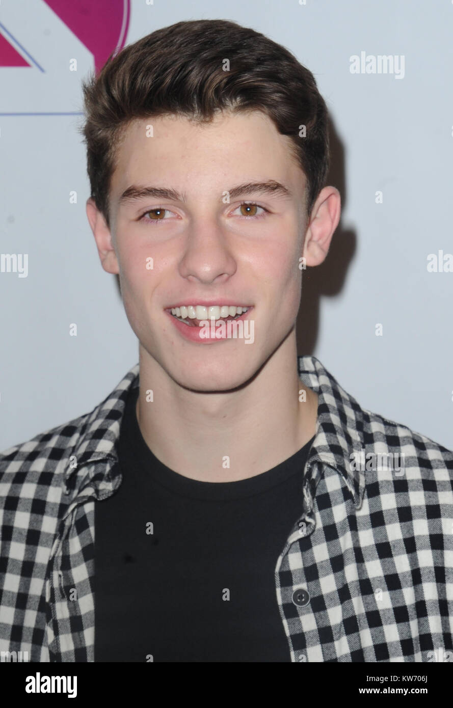 NEW YORK, NY - DECEMBER 12: Shawn Mendes attends z100s Jingle Ball at ...