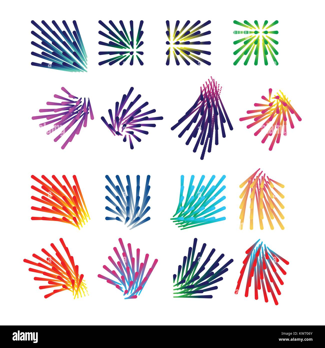 Dot pattern abstract logo Cut Out Stock Images & Pictures - Alamy