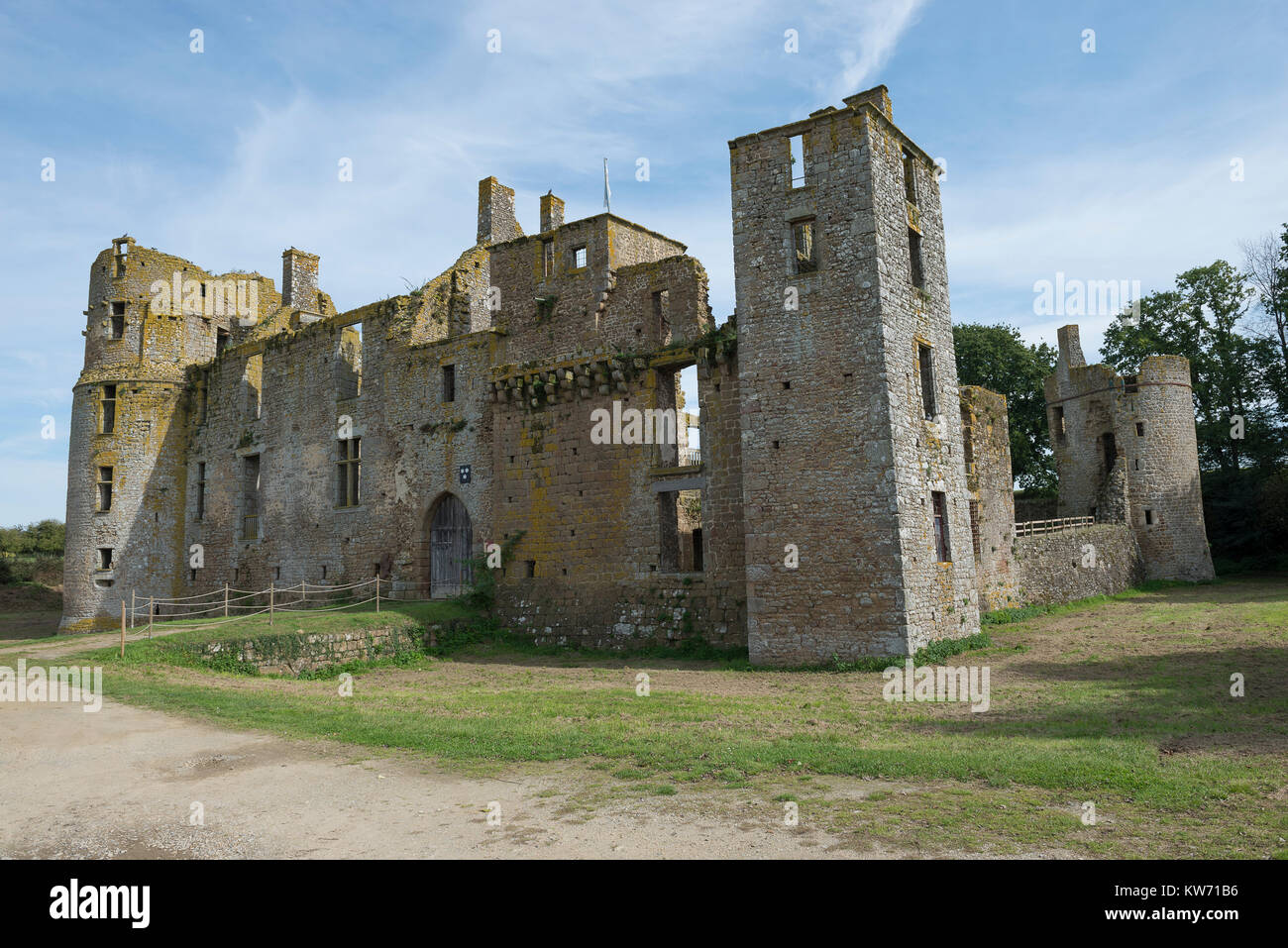 The Château du Bois Thibault is a 15th-century ruined castle in Lassay ...