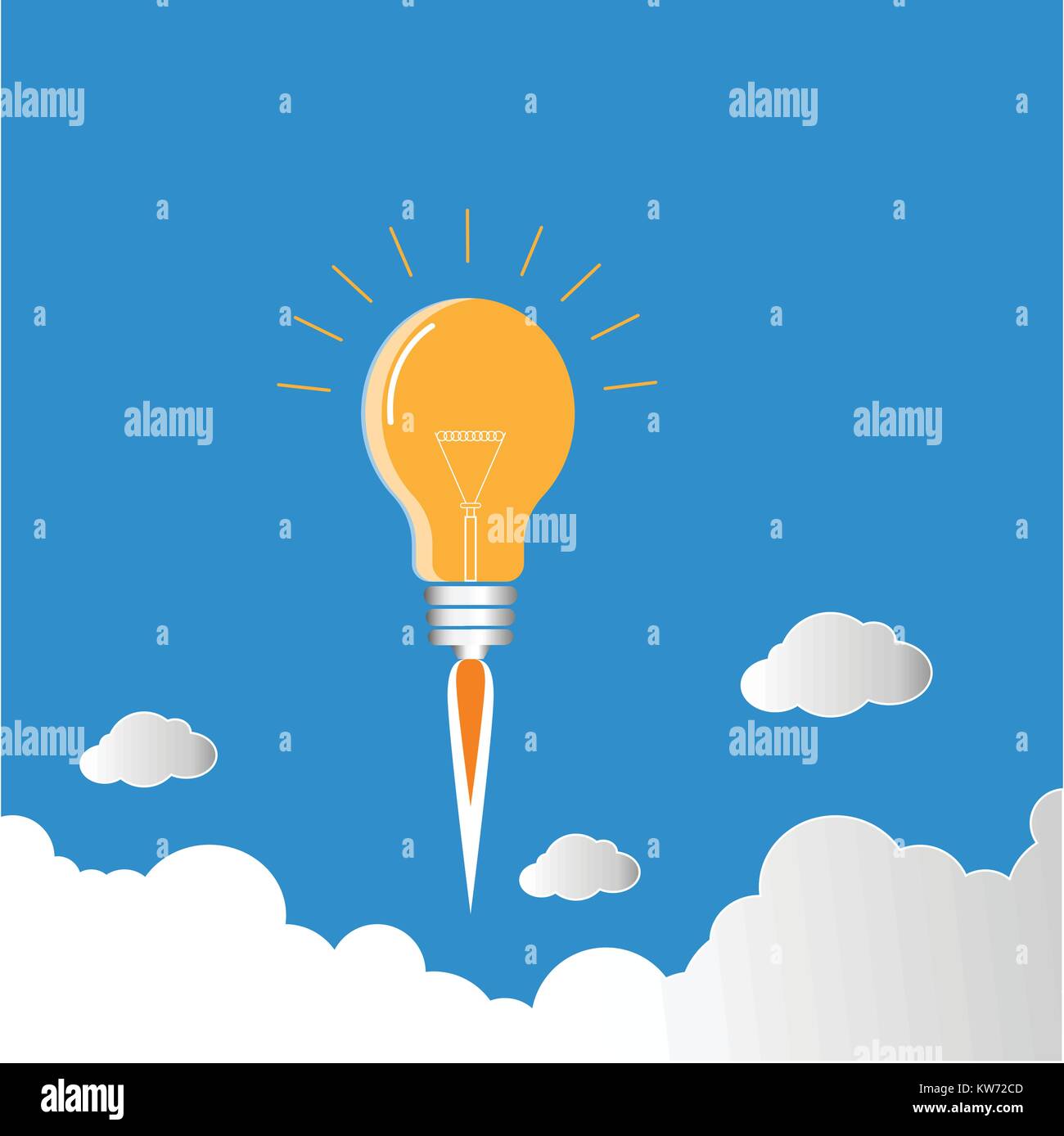 Rocketship vector vectors hi-res stock photography and images - Alamy