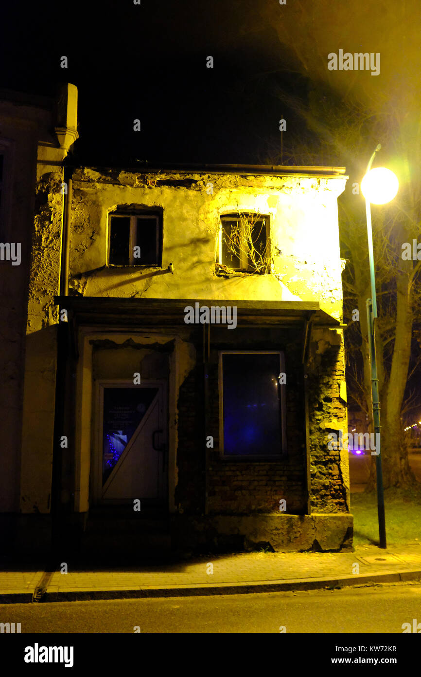 Neglected house in Lublinec Poland Europe Stock Photo - Alamy