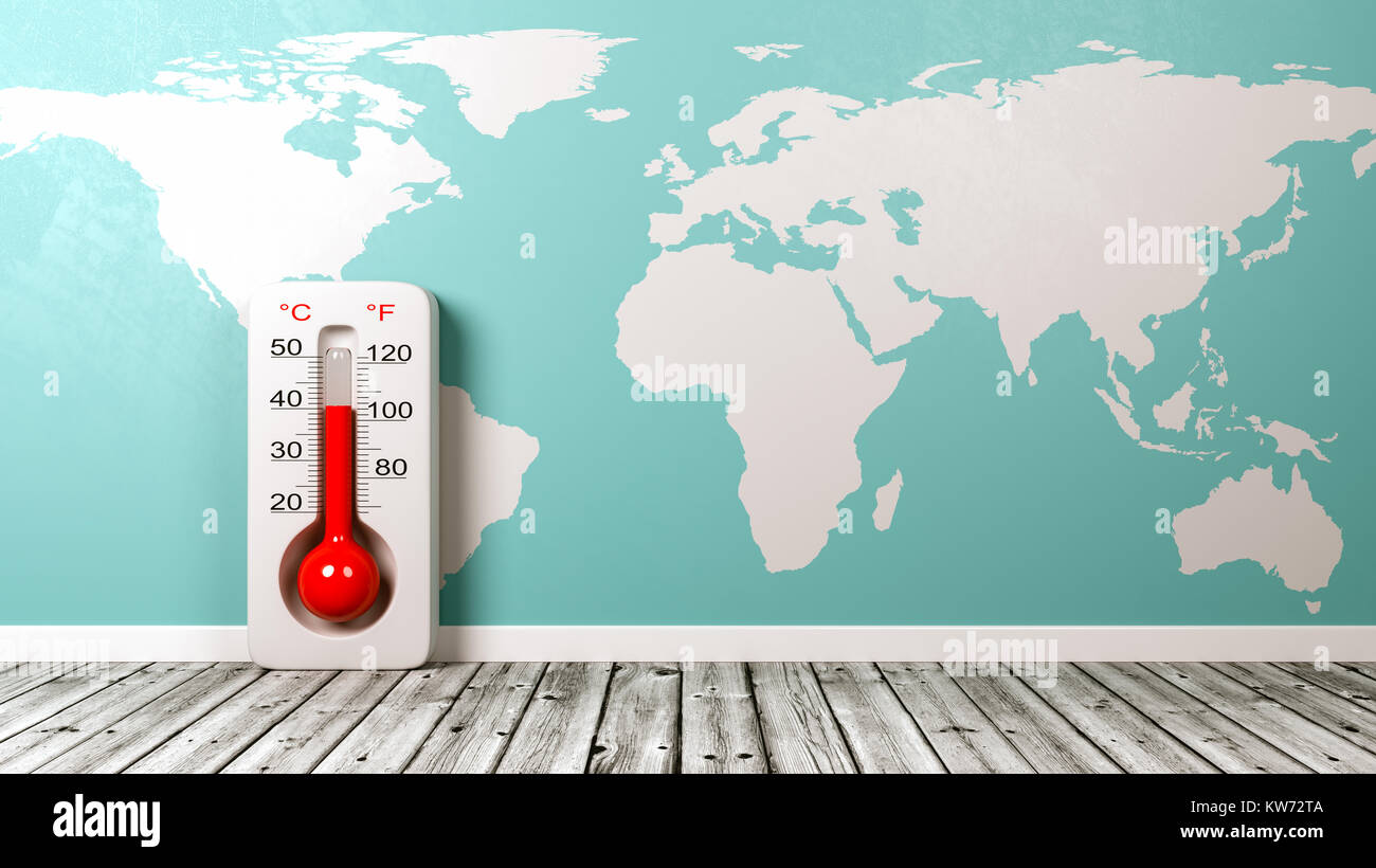 Global temperature map hi-res stock photography and images - Alamy