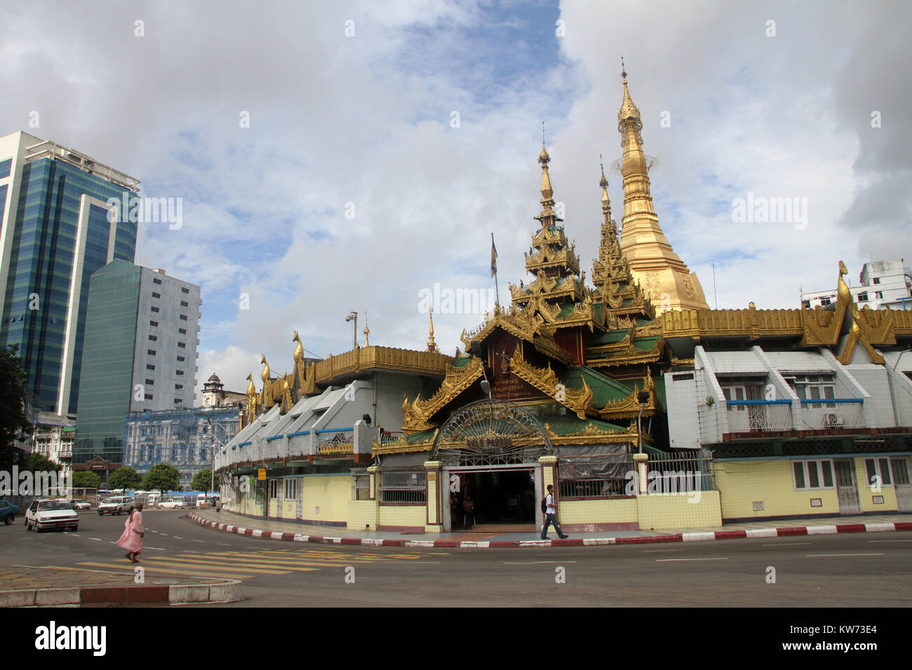 Modern buildings in yangon hi-res stock photography and images - Alamy