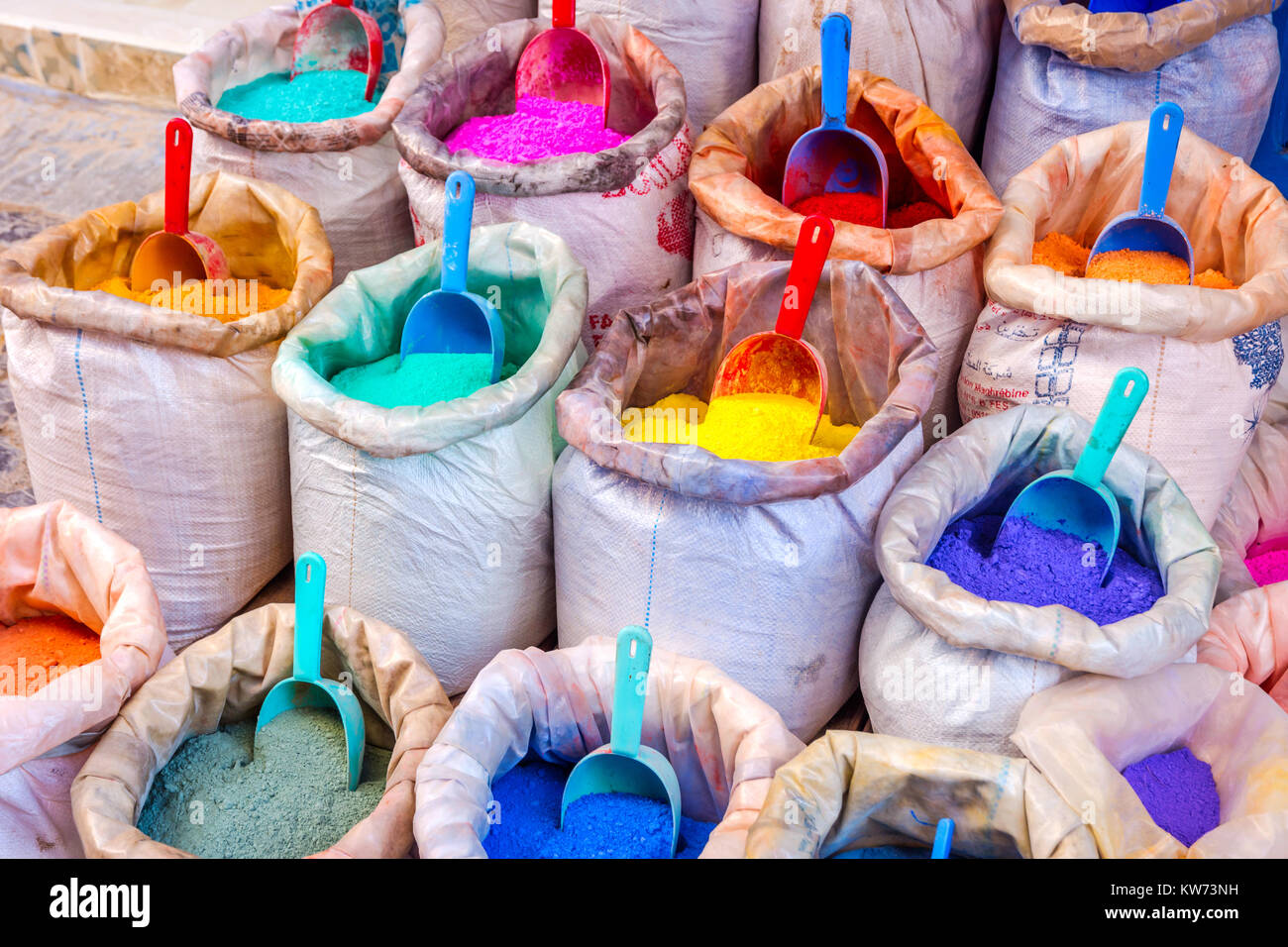 Blue powders hi-res stock photography and images - Alamy