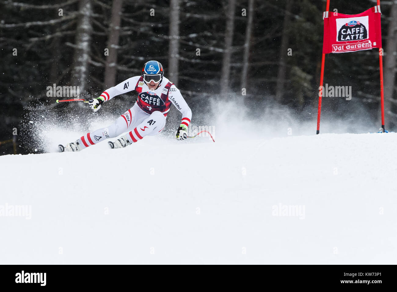 Val Gardena, Italy 15 December 2017. Mayer Matthias (Aut) competing in the Audi Fis Alpine ...