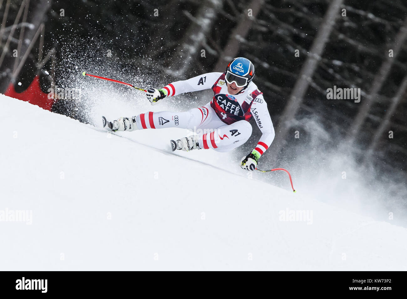 Val Gardena, Italy 15 December 2017. Mayer Matthias (Aut) competing in the Audi Fis Alpine ...