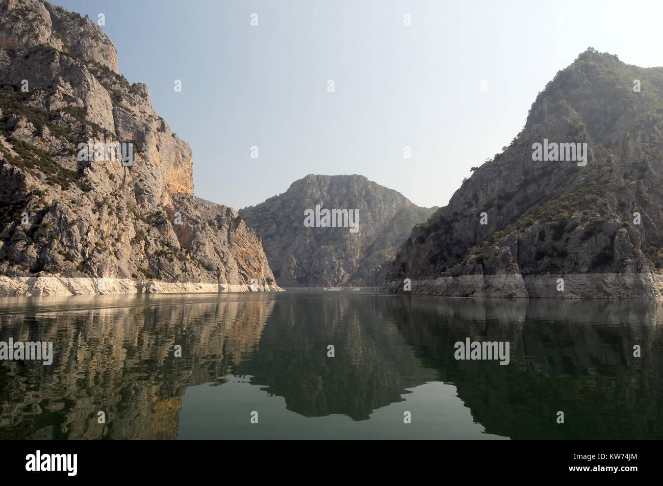 Sahinkaya Canyon in Vezirkopru district of Samsun province Stock Photo ...