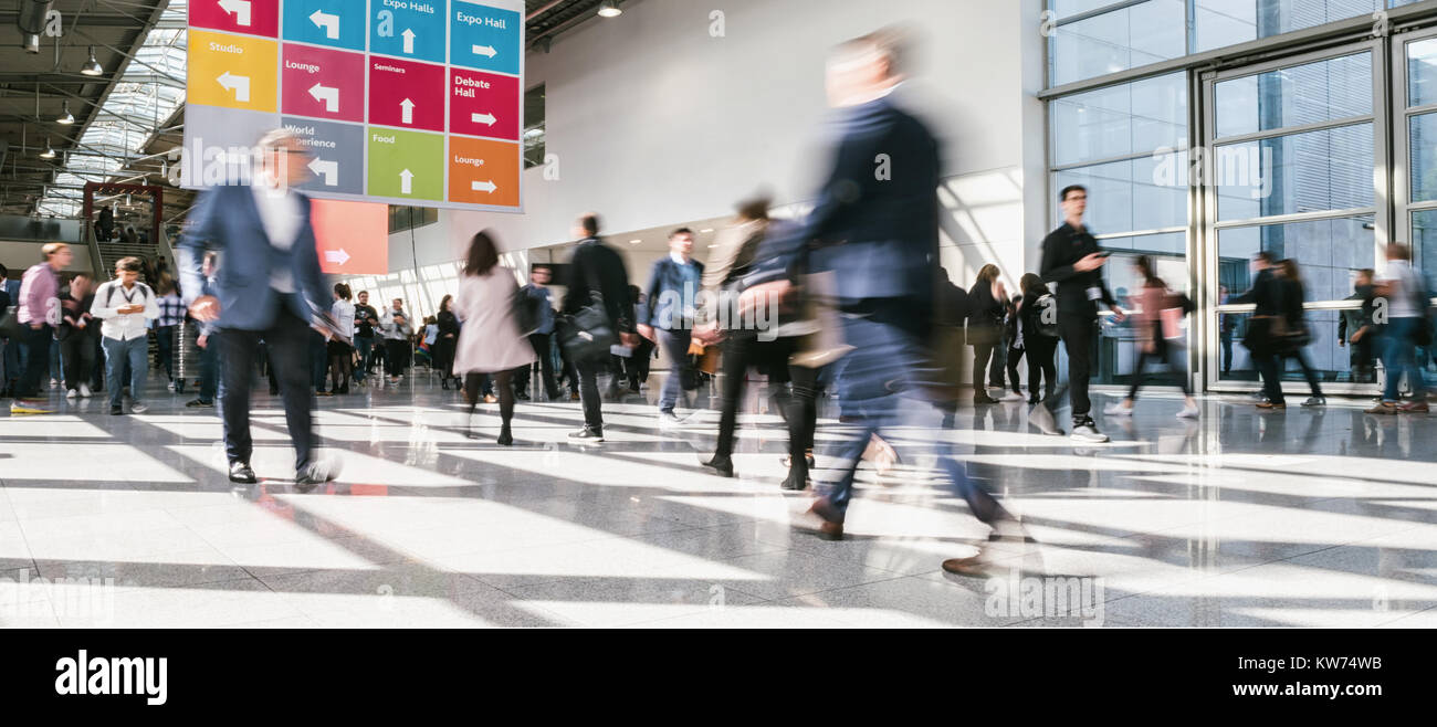 Crowd of exit hi-res stock photography and images - Alamy