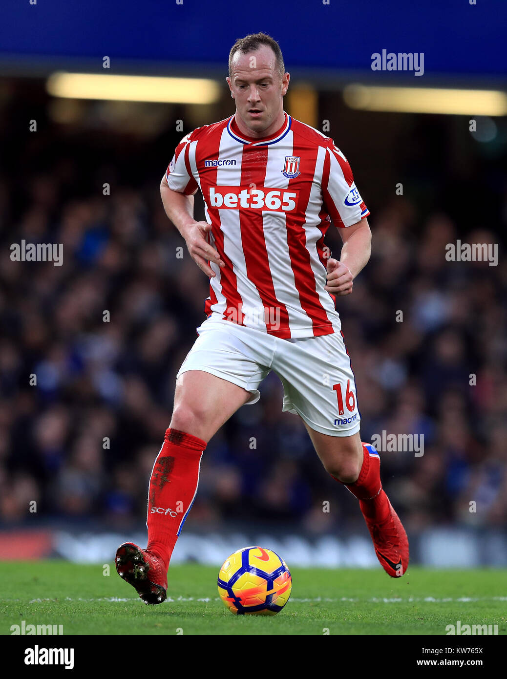 Stoke City's Charlie Adam Stock Photo - Alamy