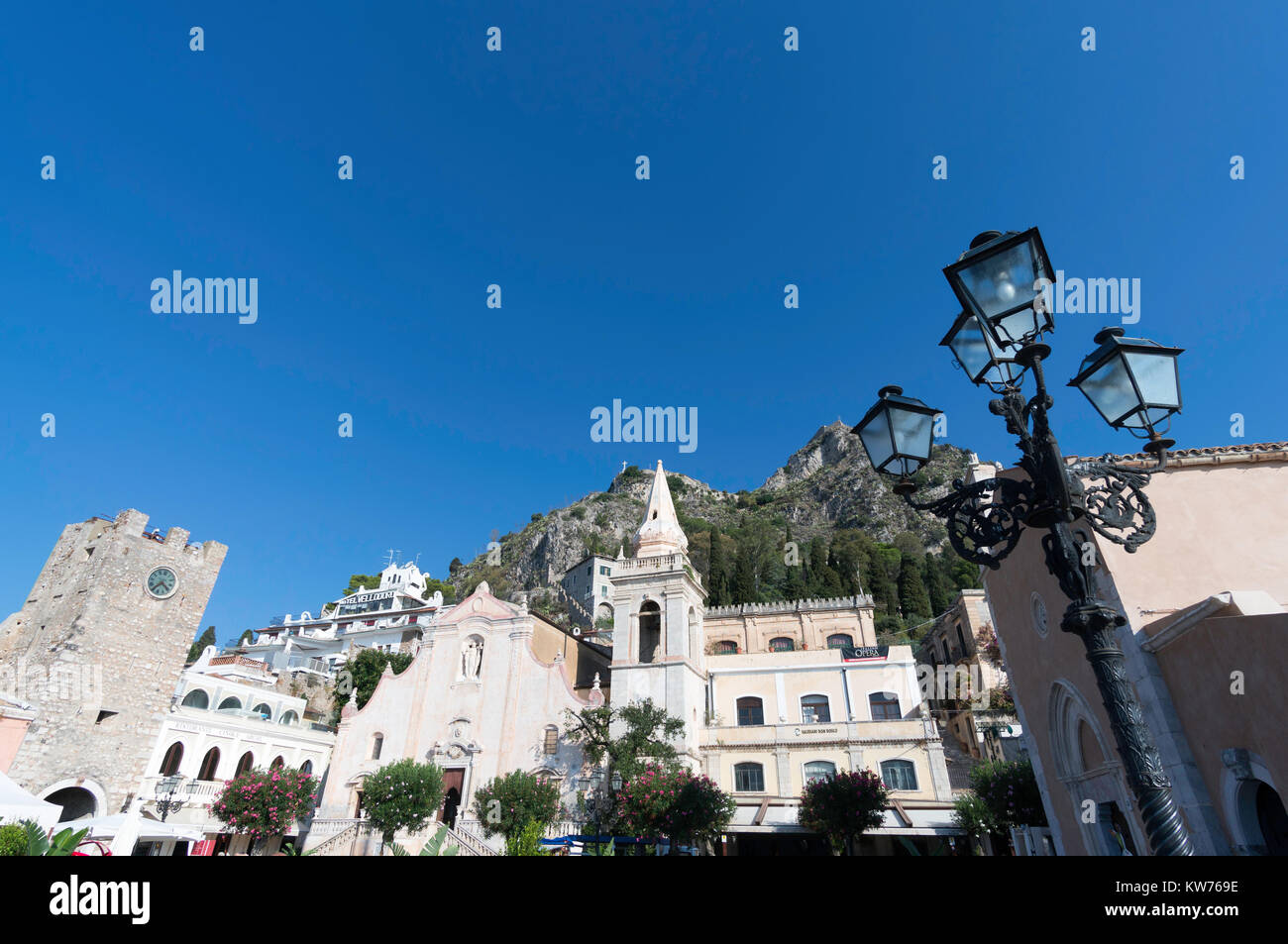 Taormina town hi-res stock photography and images - Alamy