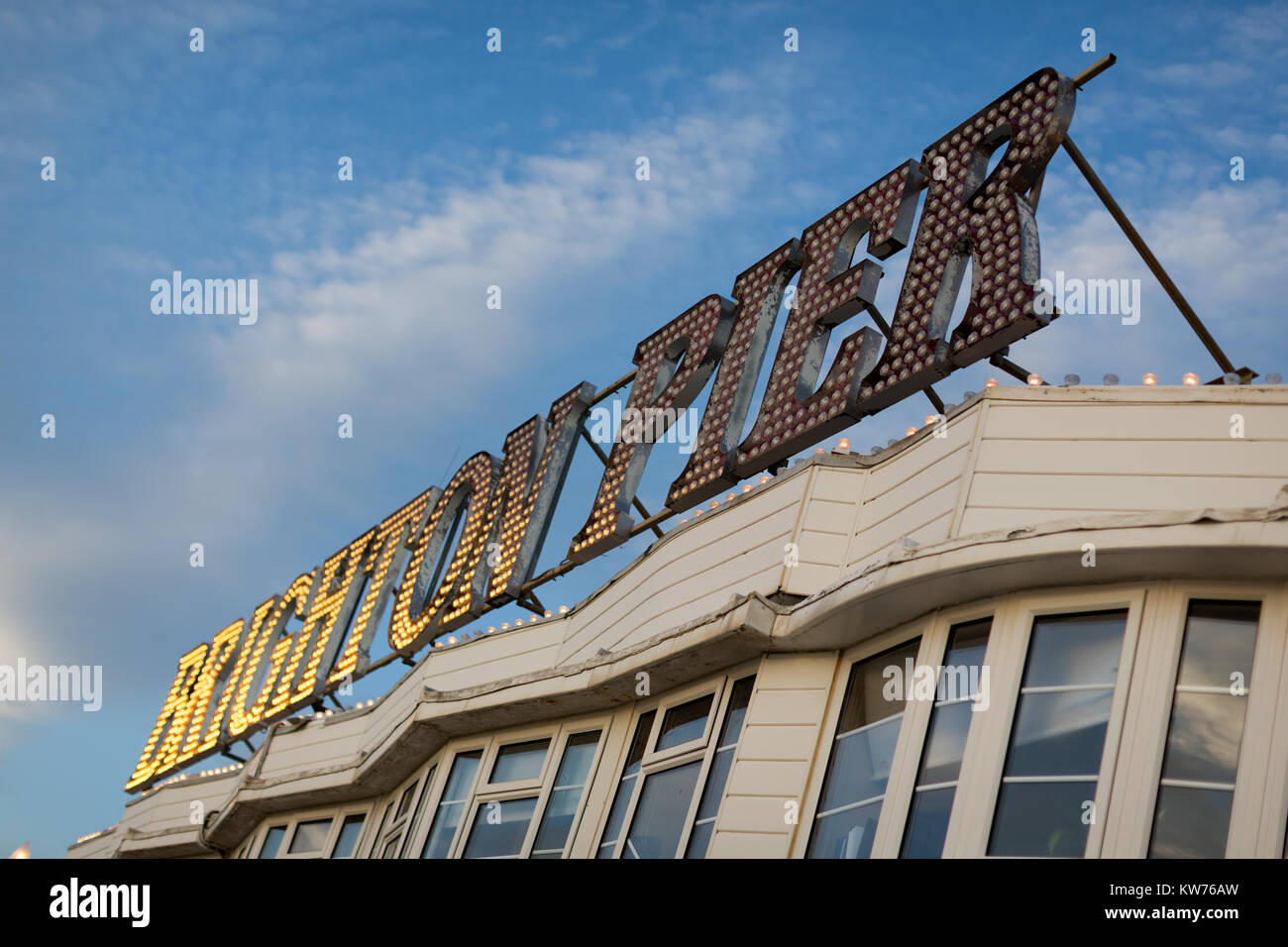Pier sign hi-res stock photography and images - Alamy